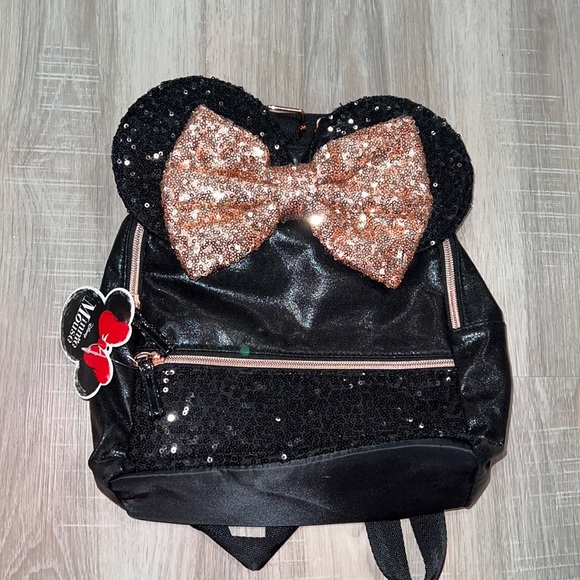 Disney | Bags | Disney Mickey Minnie Mouse Sequin Purse Book Bag | Poshmark